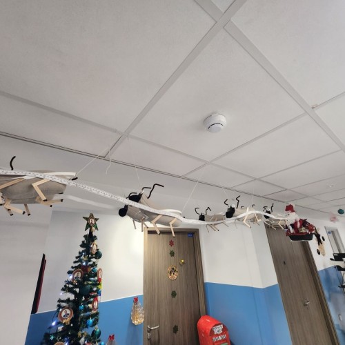 Nurses and patients bringing festive cheer with decorations made from ...